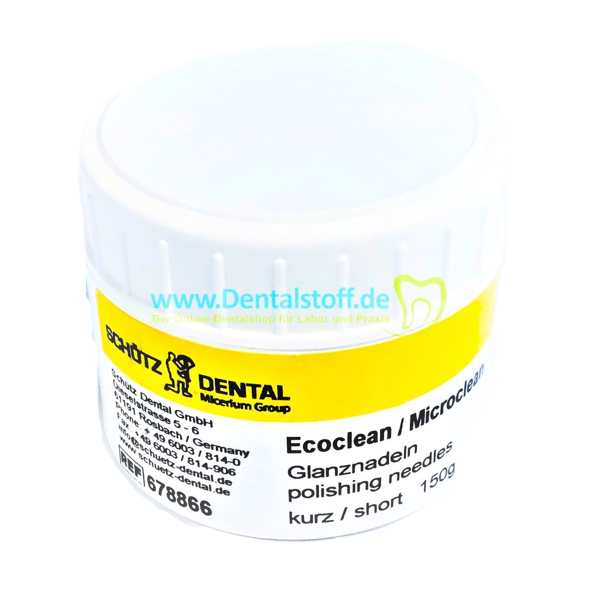 Schütz Dental Ecoclean/Microclean Glanznadeln | Dentalstoff Onlineshop - Der Onlineshop für ...