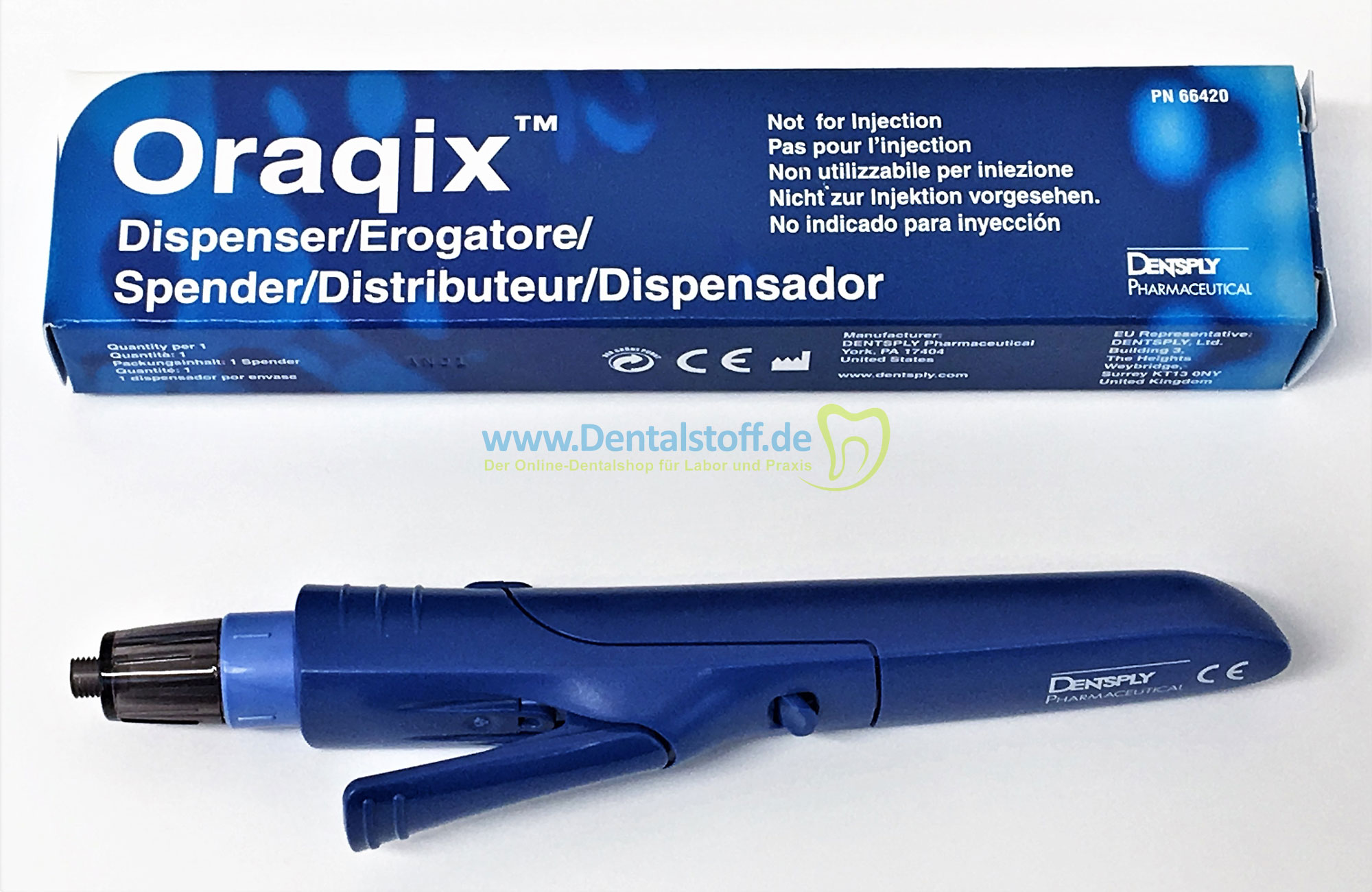 Dentsply Oraqix Dispenser 66420 | Dentalstoff.de - Der Onlineshop für ...