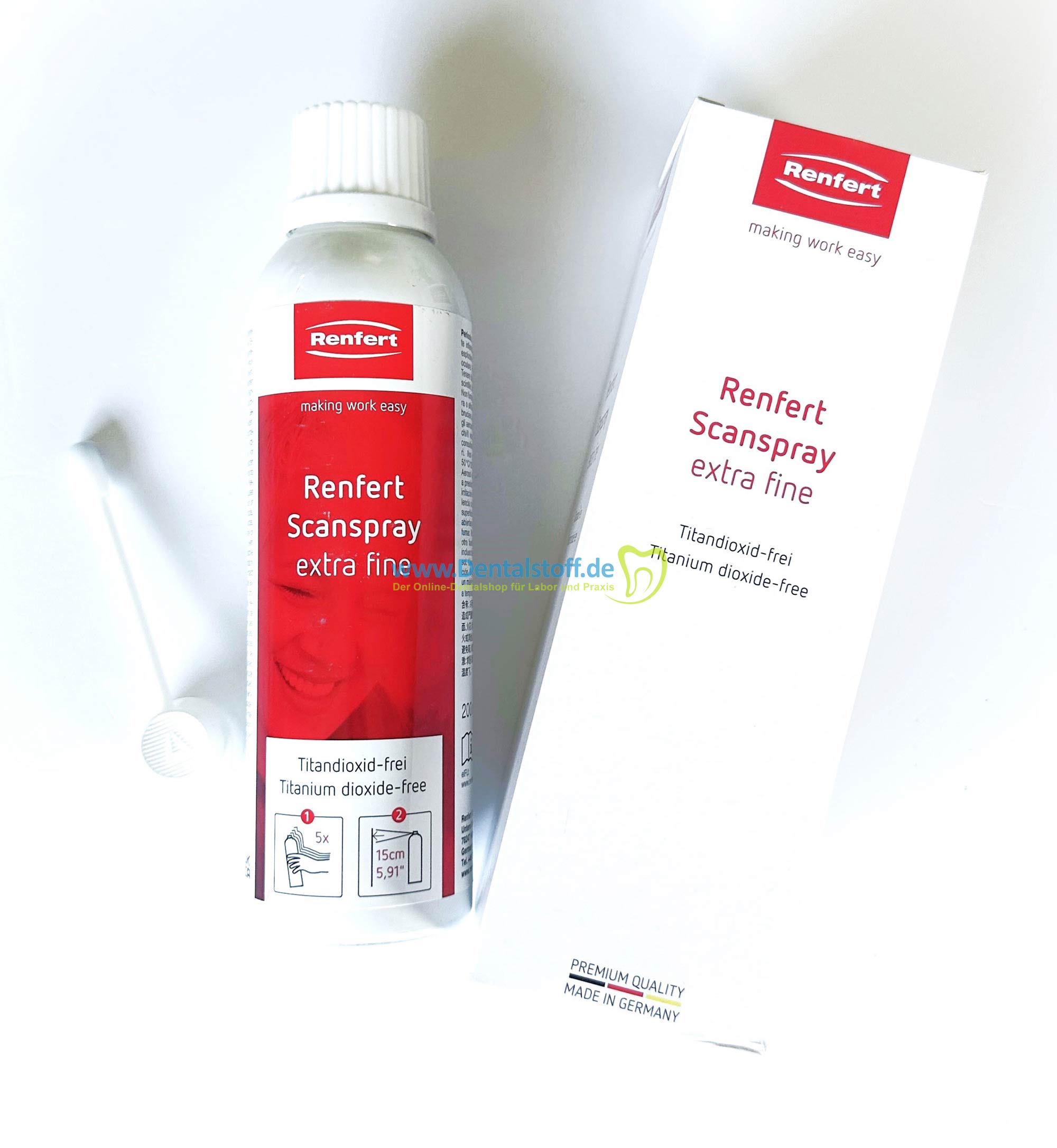 Renfert Scanspray extra fein 1731-2000 | Dentalstoff.de - Der Onlineshop für Labor & Praxis