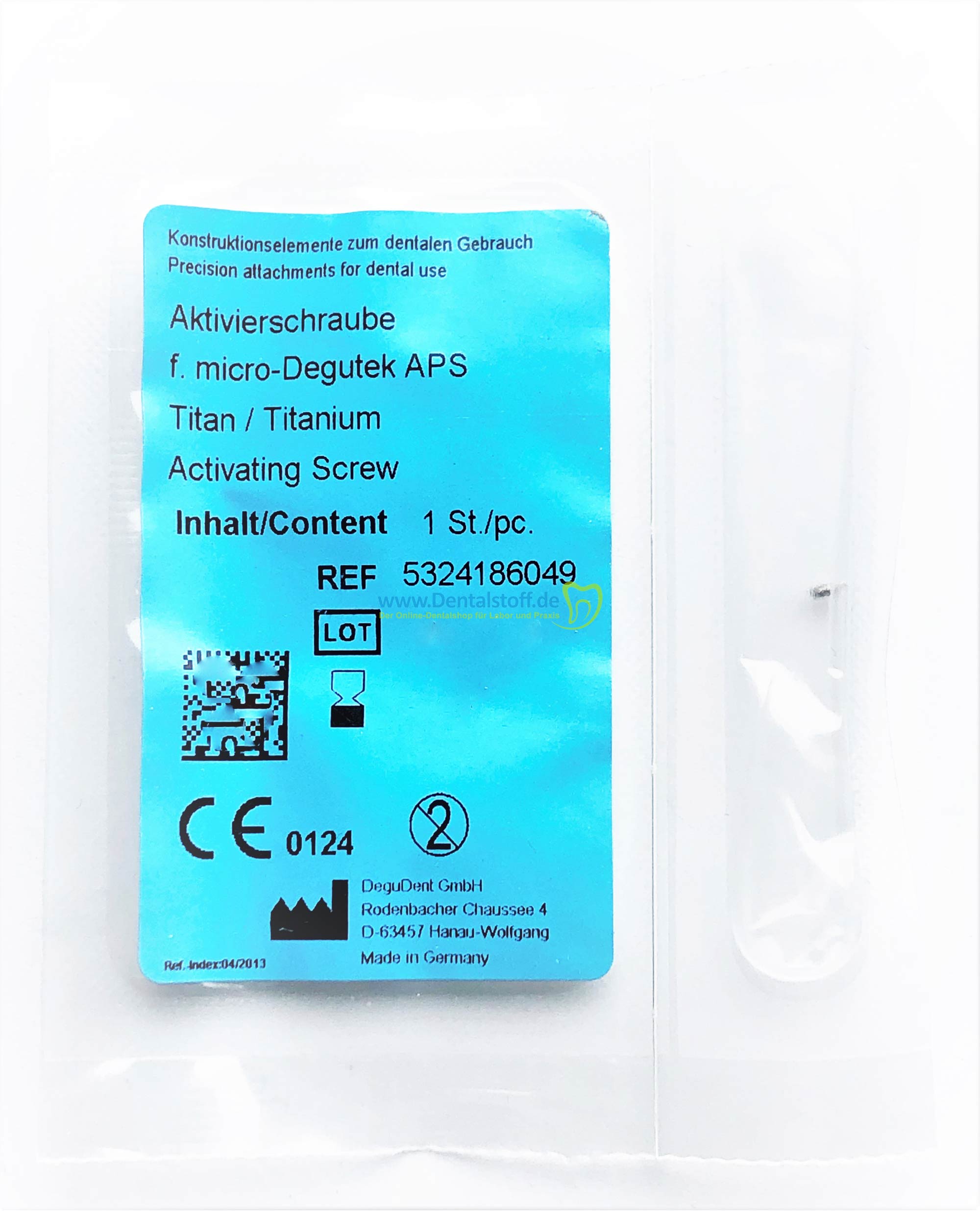 Dentsply Sirona (Degudent) Micro Degutek APS Geschiebe | Dentalstoff.de ...