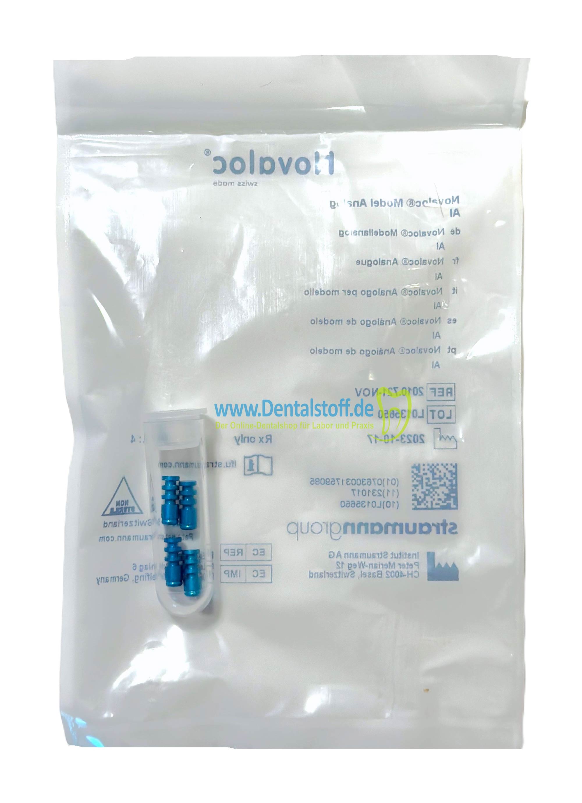 Straumann NOVALOC® MODELLANALOG - 4 Stück | Dentalstoff Onlineshop ...