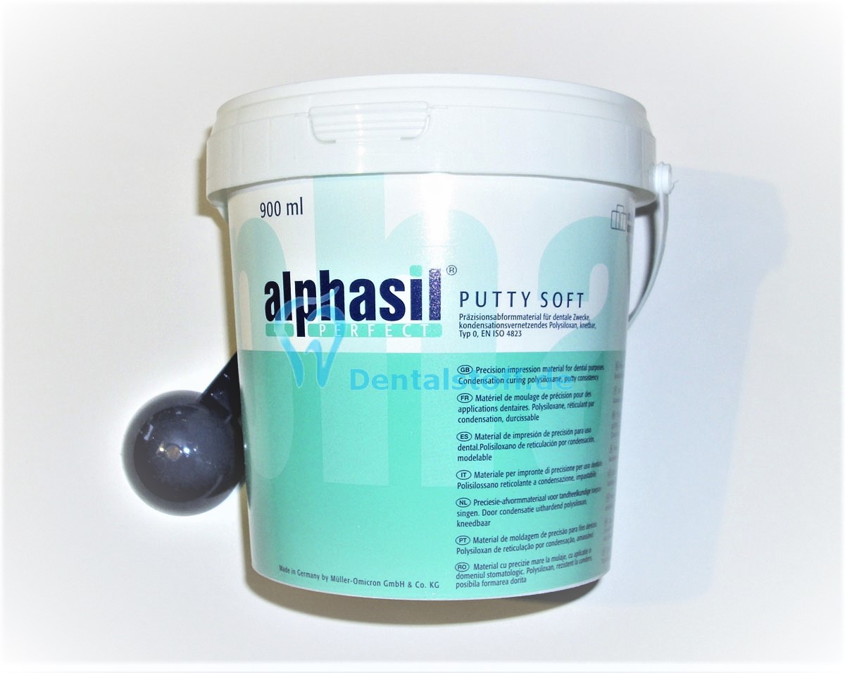 Müller Omicron Alphasil Perfect Putty soft weiss | Dentalstoff.de - Der ...