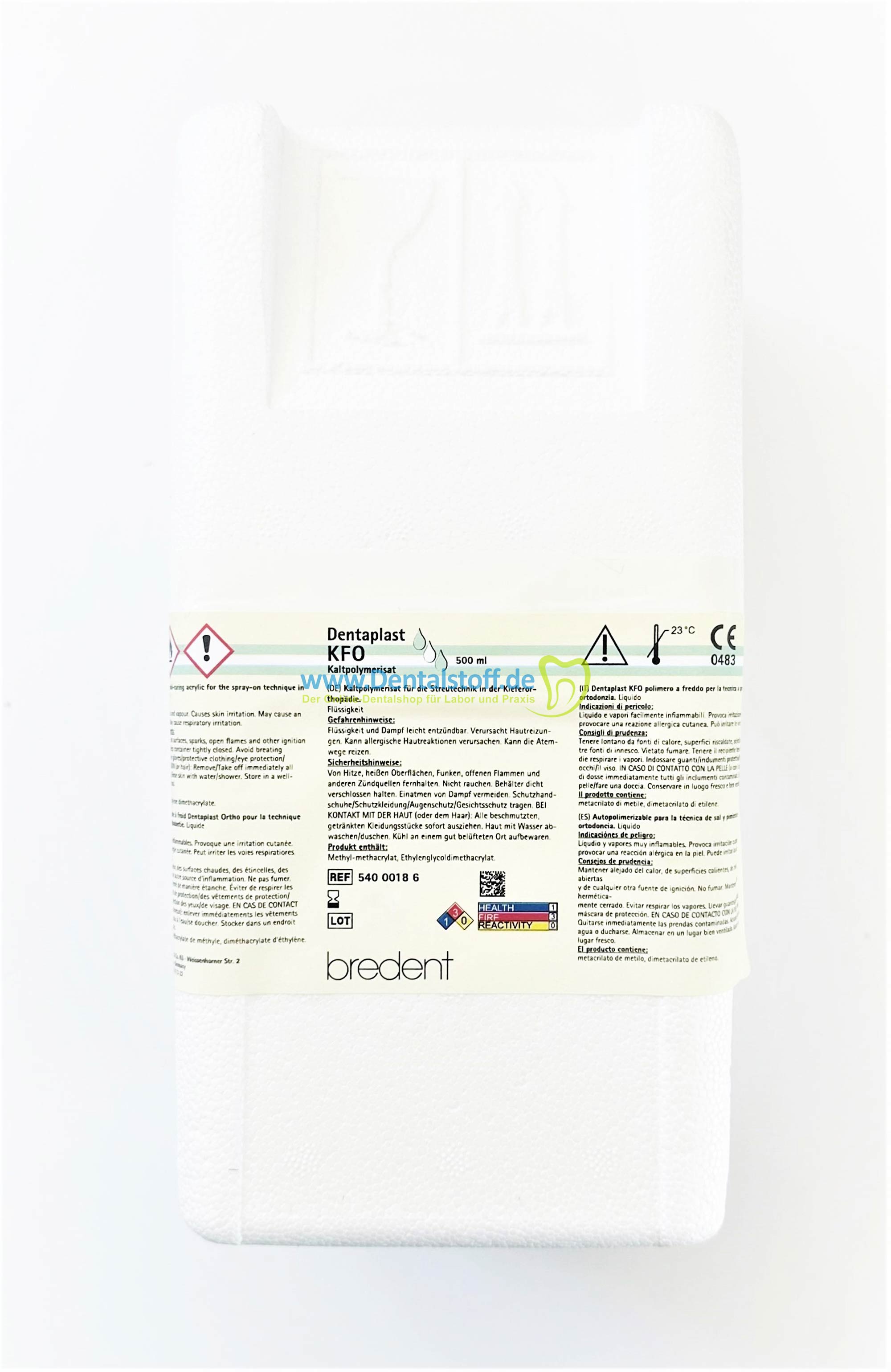 Bredent Dentaplast KFO | Dentalstoff.de - Der Onlineshop für Labor & Praxis