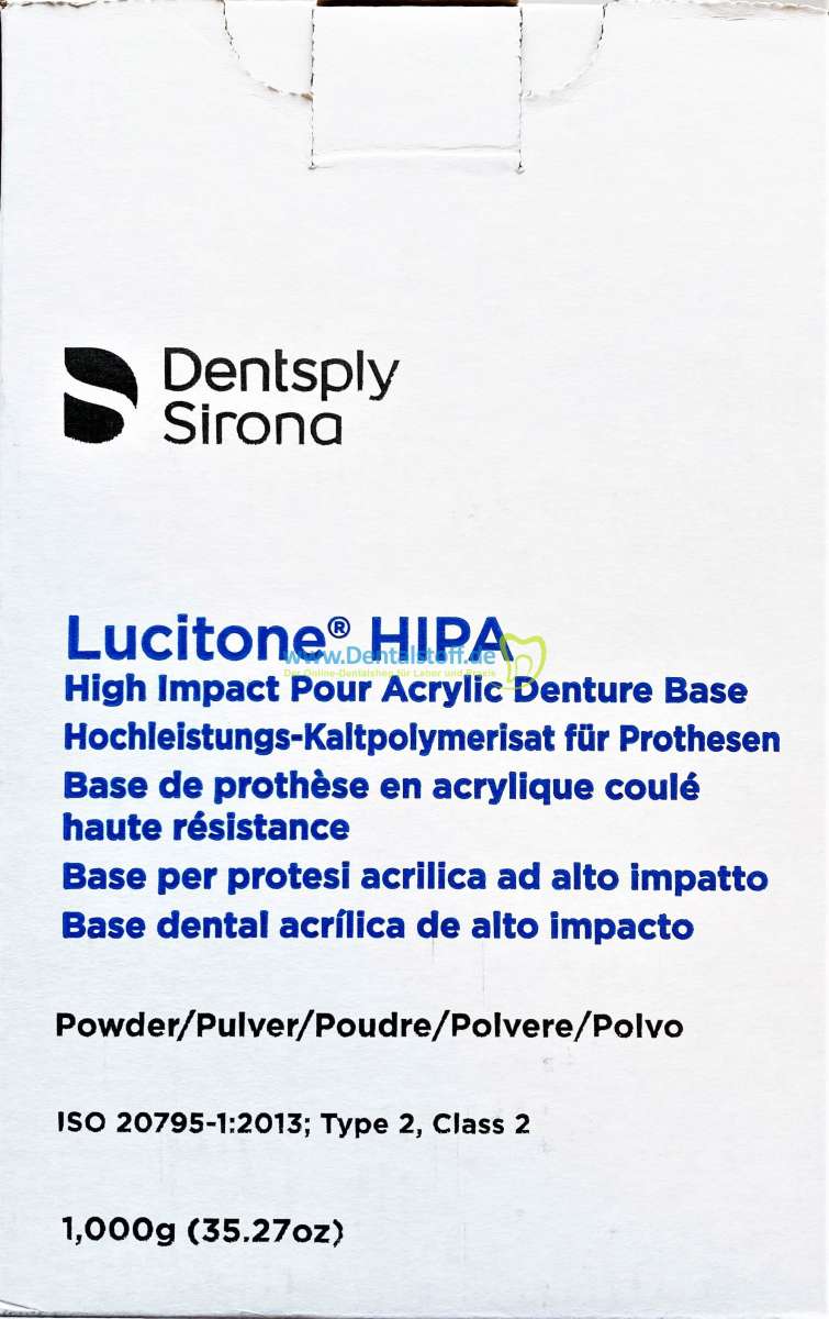 Dentsply Sirona Lucitone HIPA Pulver pink | Dentalstoff Onlineshop ...