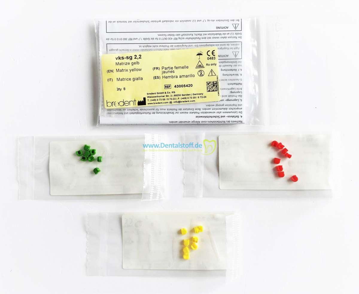 Bredent Vario Kugel Snap VKS SG Matrizen | Dentalstoff.de - Der ...