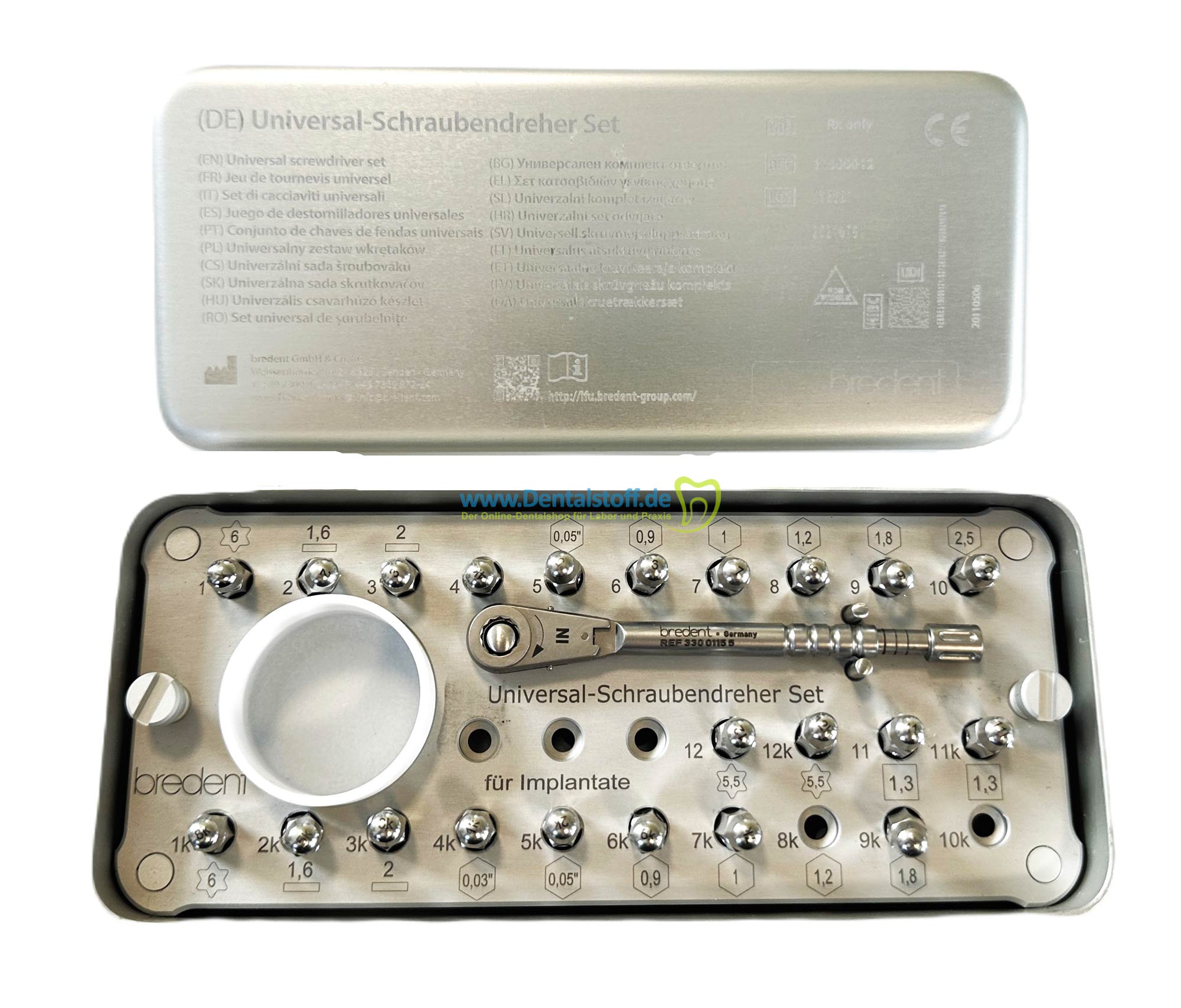 Bredent Universal Schraubendreher Winkelstück Einzelteile | Dentalstoff Onlineshop - Der ...