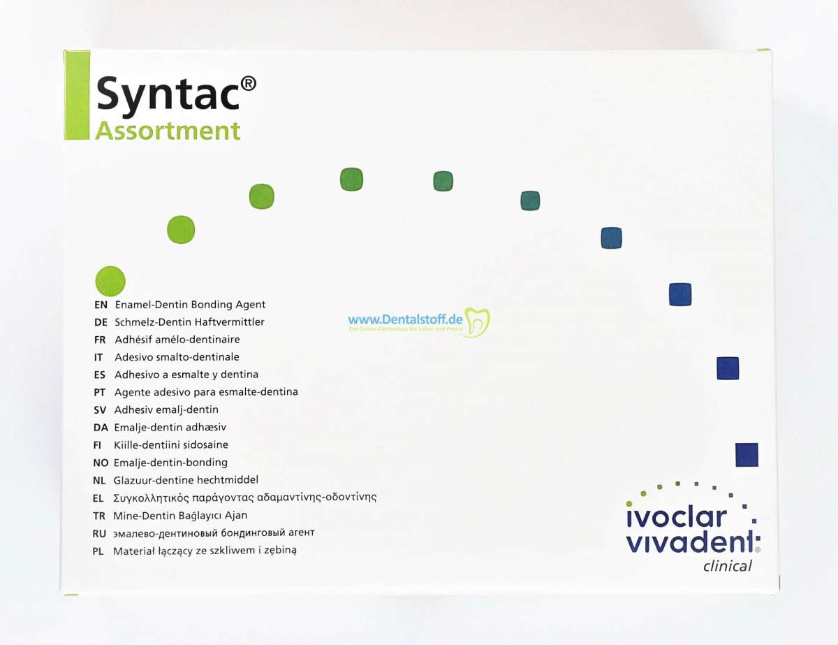 Ivoclar Syntac Minipackung 532891 - Set | Dentalstoff Onlineshop - Der ...