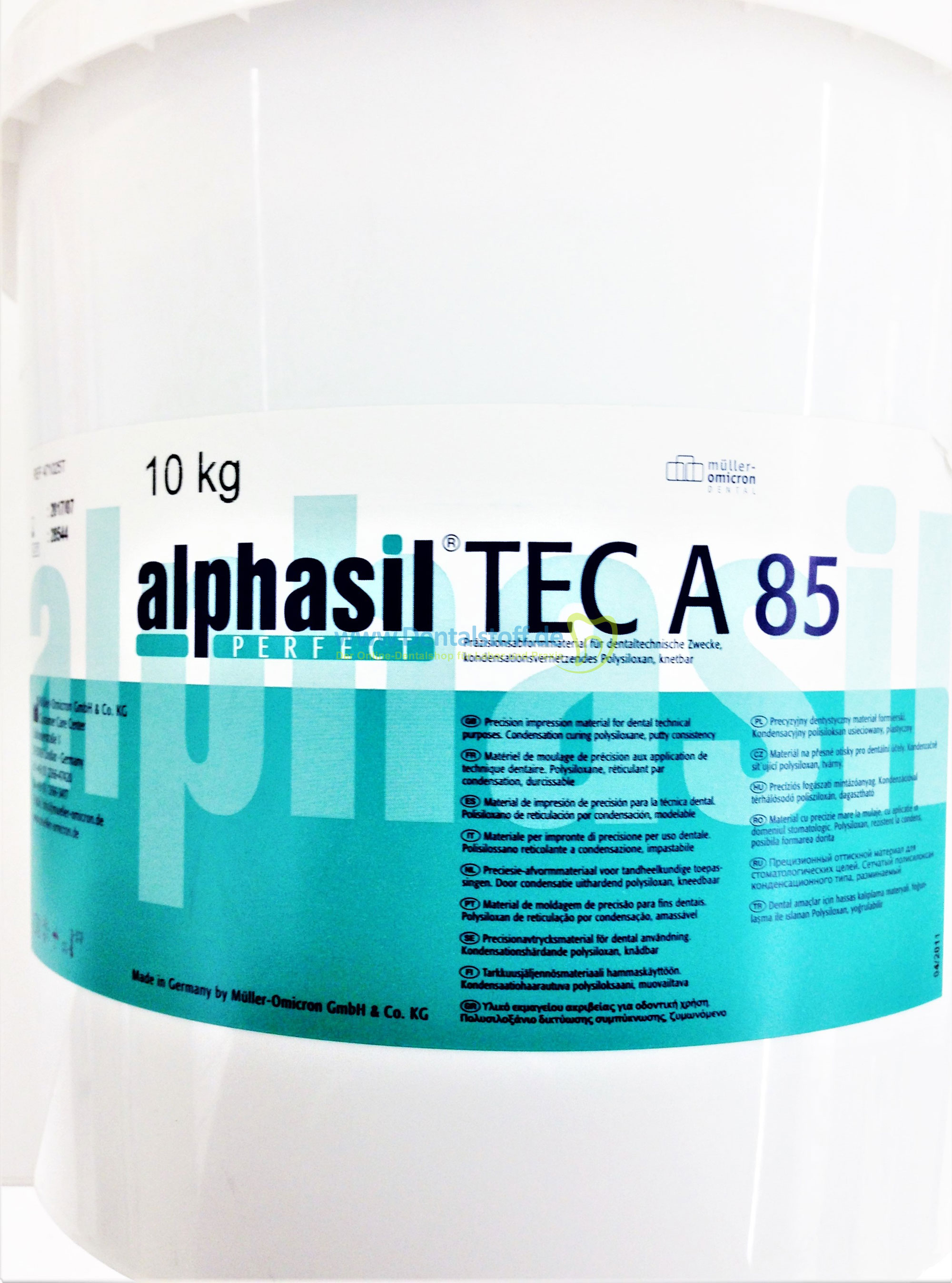 Müller Omicron Dental Alphasil Perfect Tec A85 Knetsilikon ...