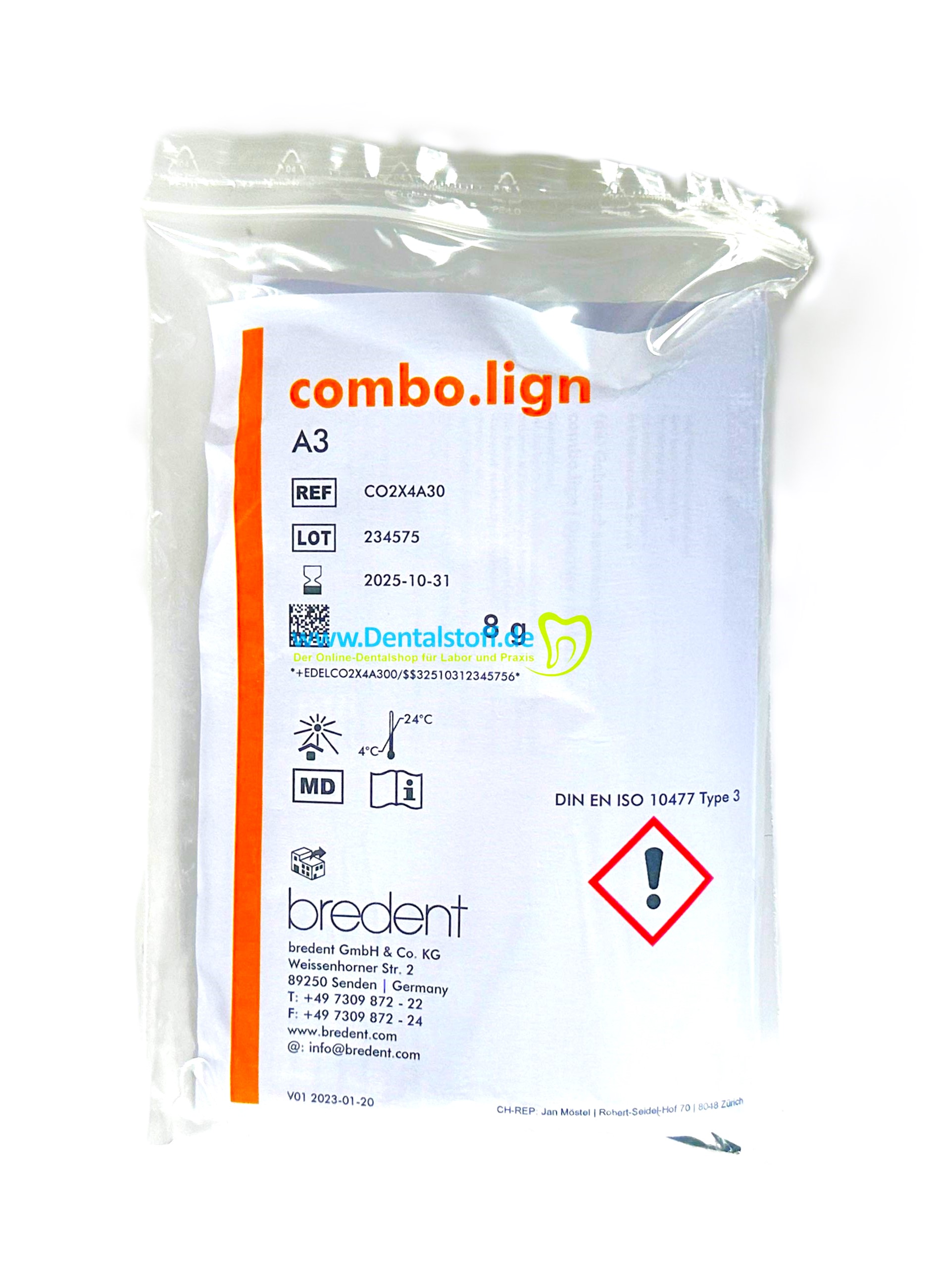 Bredent combo lign Befestigungs-Composite dualhärtend | Dentalstoff Onlineshop - Der Onlineshop ...