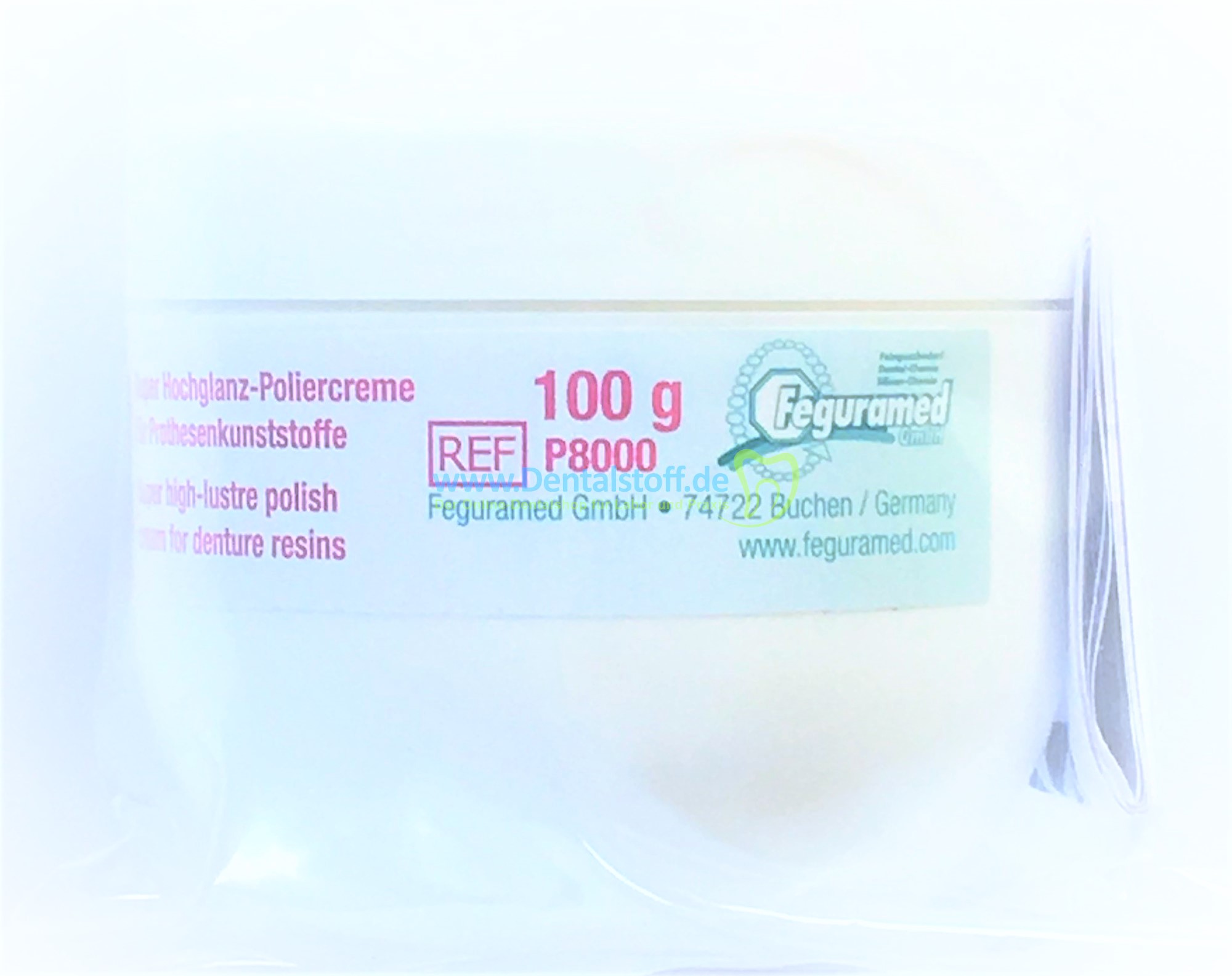 Feguramed Protofix Poliercreme P8000 - 100g | Dentalstoff.de - Der ...