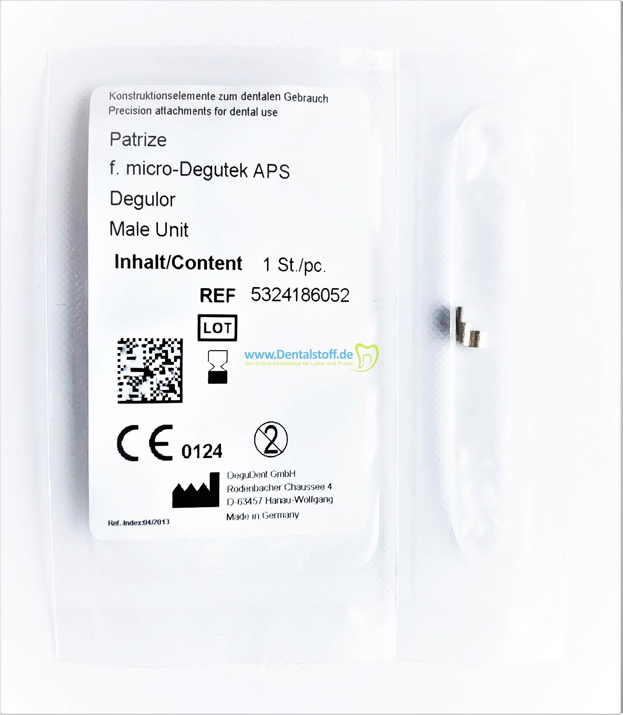 Dentsply Sirona (Degudent) Micro Degutek APS Geschiebe | Dentalstoff.de ...