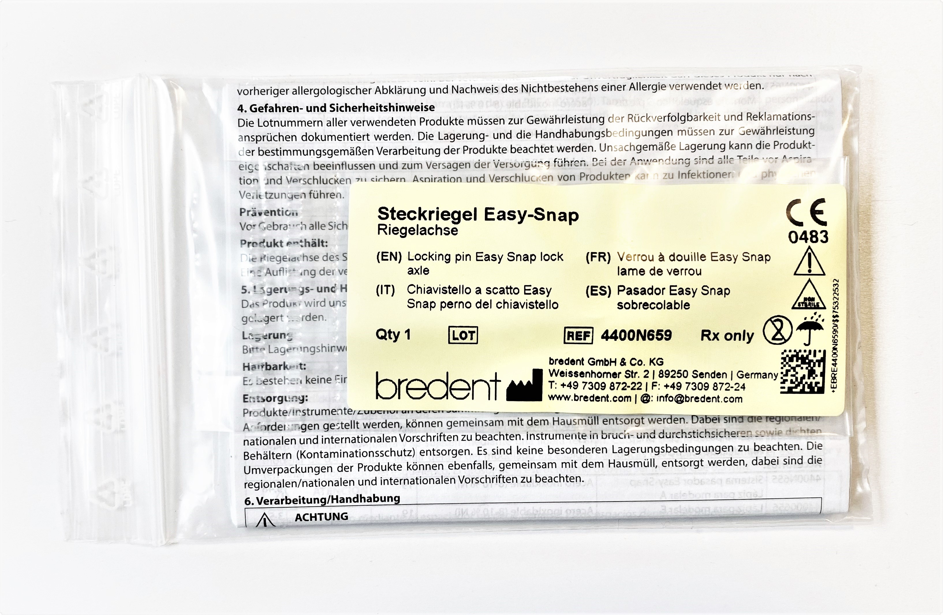 Bredent Steckriegel | Dentalstoff.de - Der Onlineshop für Labor & Praxis