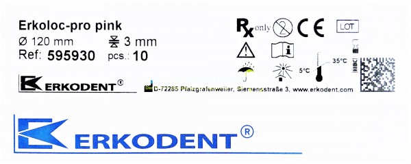 Erkodent Erkoloc Pro Pink | Dentalstoff Onlineshop - Der Onlineshop für ...