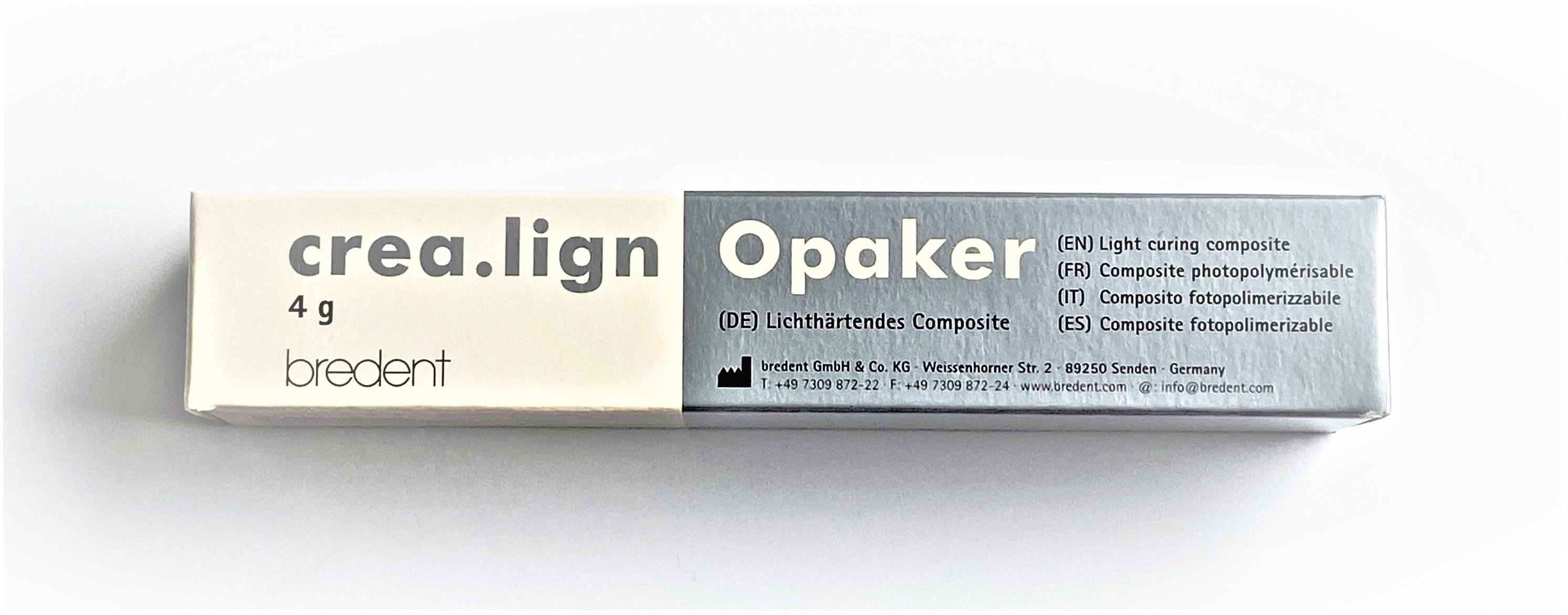 Bredent crea lign Opaker - 4g Spritze | Dentalstoff.de - Der Onlineshop ...