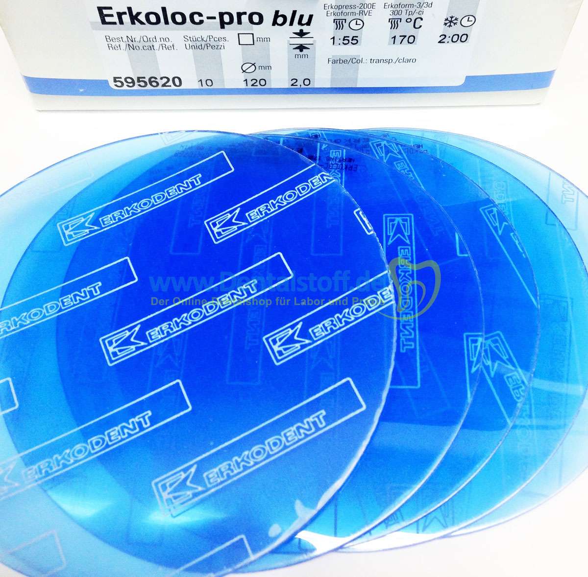 Erkodent Erkoloc Pro BLU | Dentalstoff Onlineshop - Der Onlineshop für ...